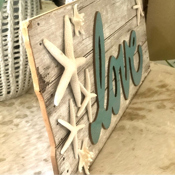 Cyndy’s Beach House | Accents | New Large Rustic Wood Starfish ...